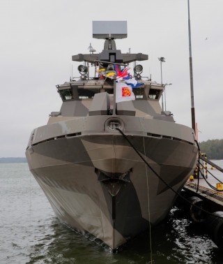 Patria delivered the first modernized Hamina Class missile boat | Patria