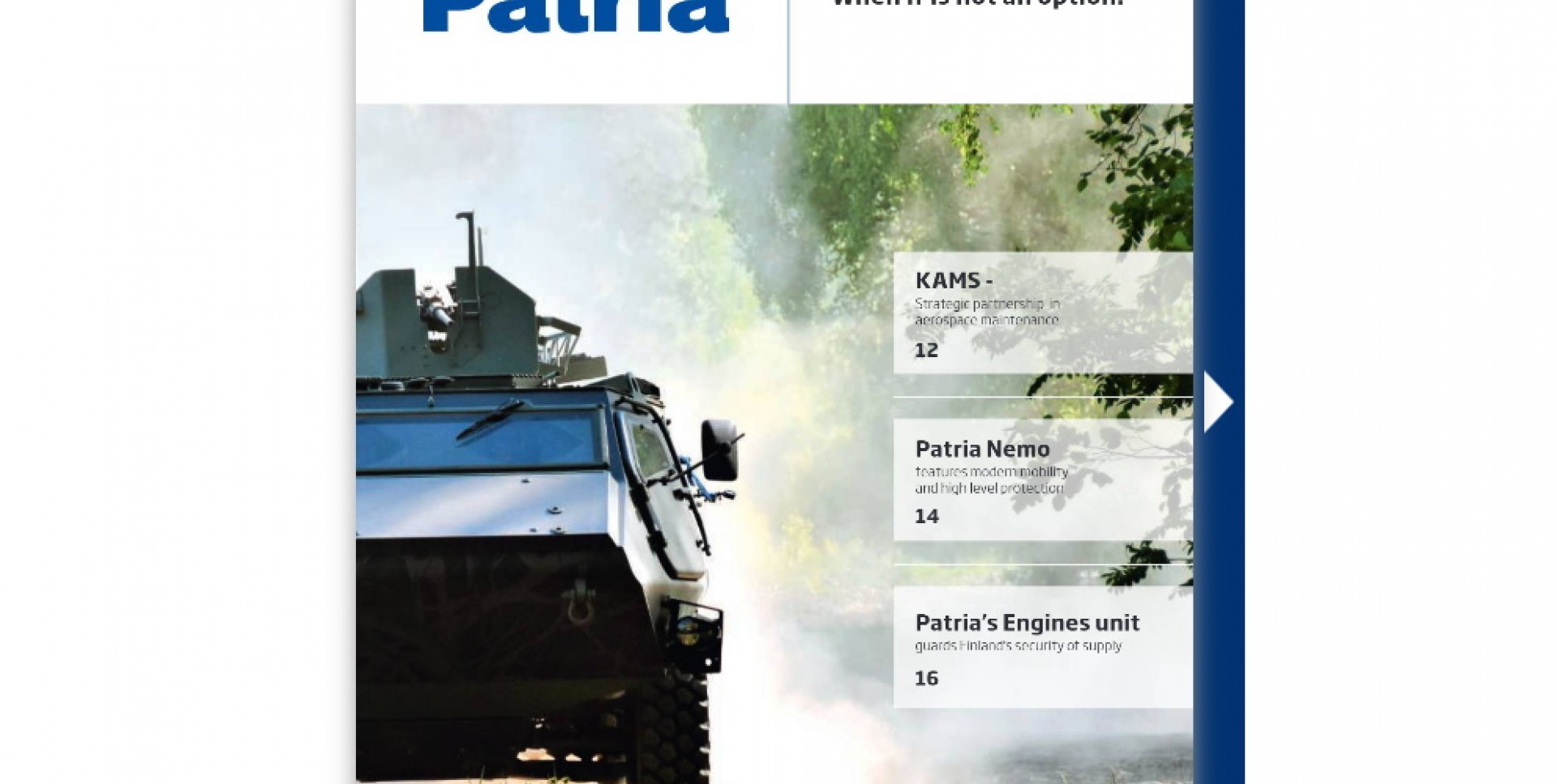 The latest Patria Magazine | Patria