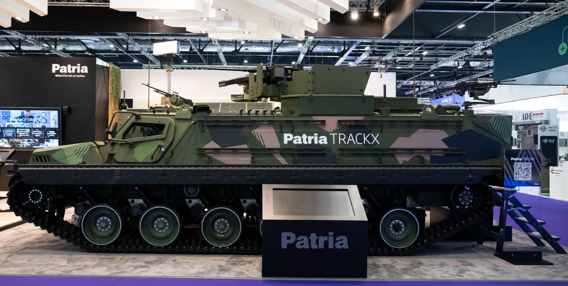 Patria's innovation revolutionizes the tracked vehicle market | Patria