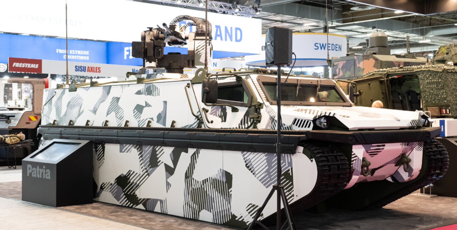 FAMOUS ATV concept vehicle launched at Eurosatory 2024 | Patria