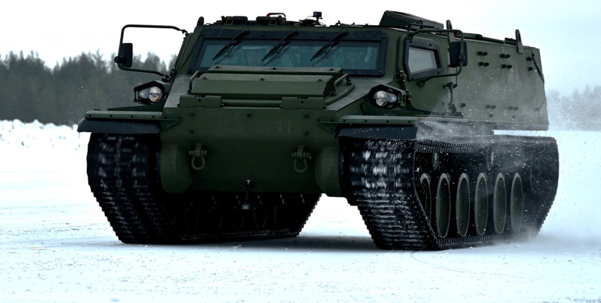 Patria TRACKX - het ultieme terrein-rupsvoertuig - gelanceerd op DSEI ...