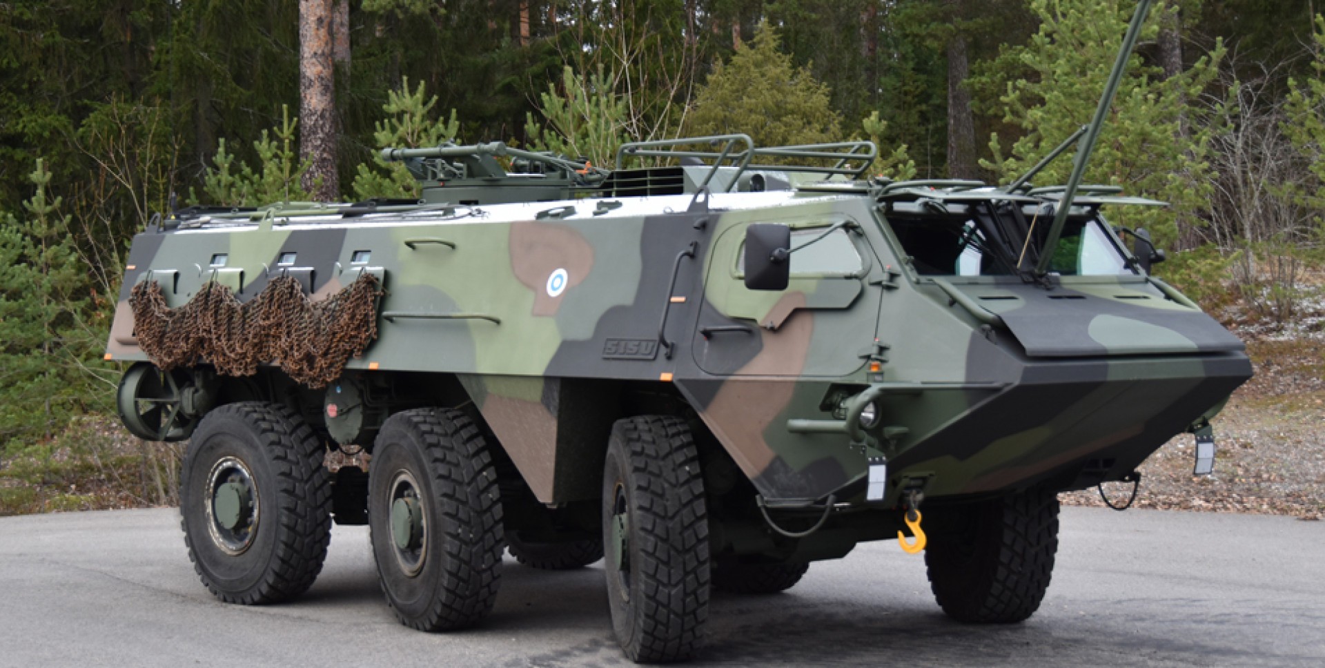 Patria completed the XA-180 armoured vehicles Mid-Life-Upgrade project ...