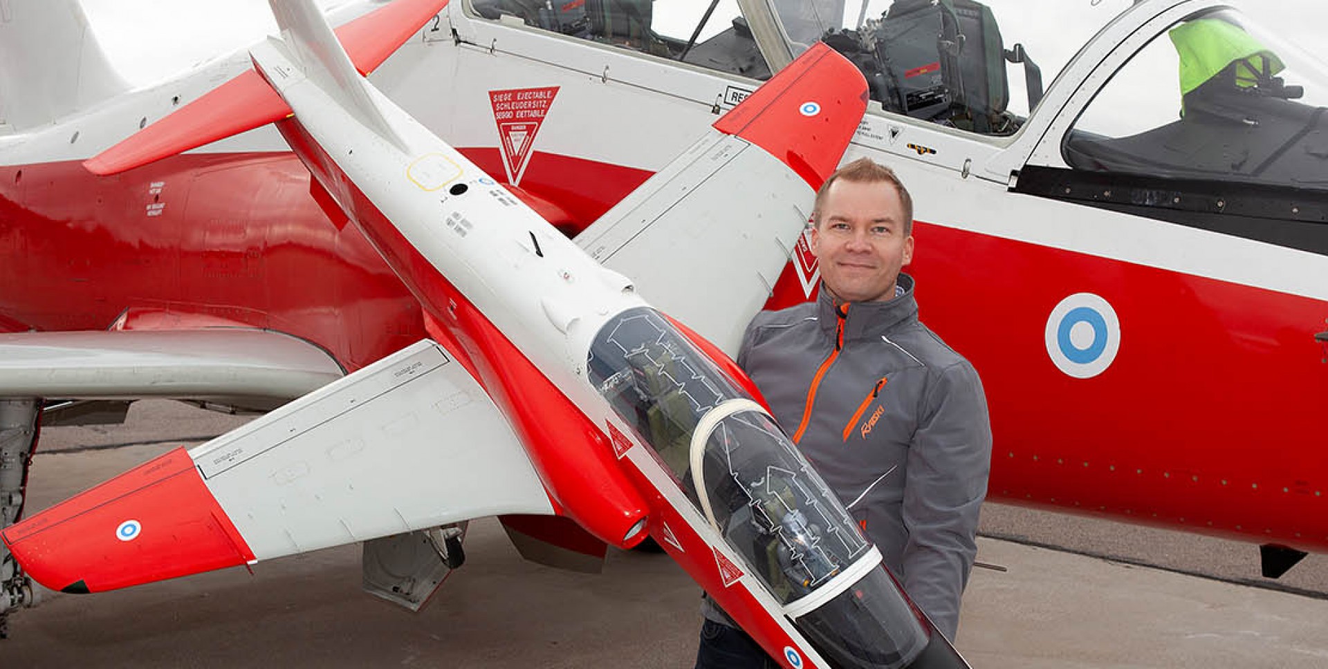 Chief Engineer inspired by model aircraft | Patria
